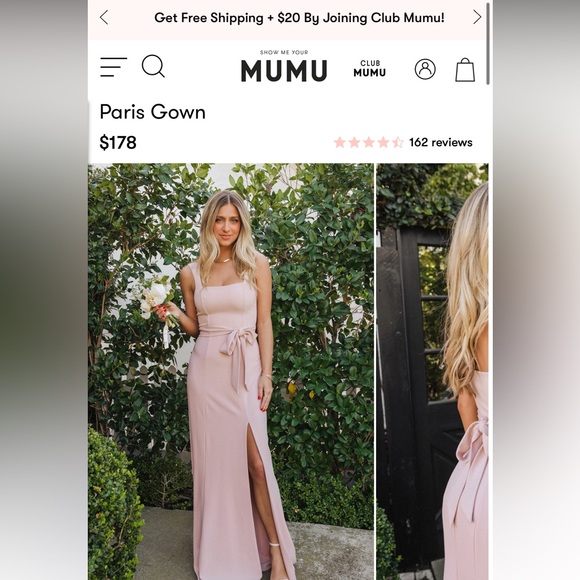 Show Me Your MuMu | Dresses | Show Me Your Mumu Paris Gown | Poshmark